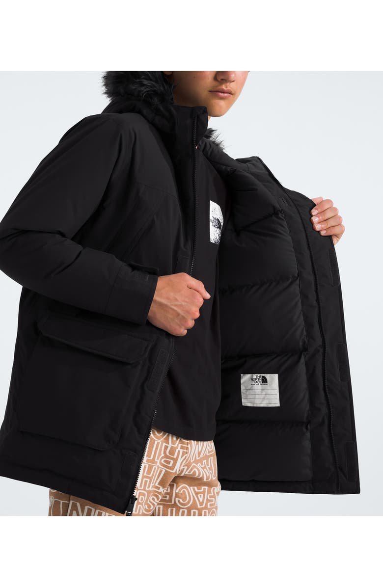 The North Face Kids' McMurdo Waterproof 550 Fill Power Down Parka with ...