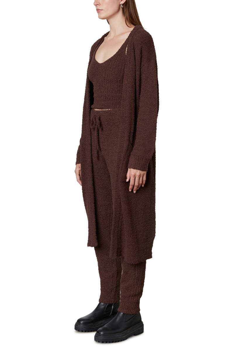 Nia Plush Longline Bouclé Cardigan | Nordstrom