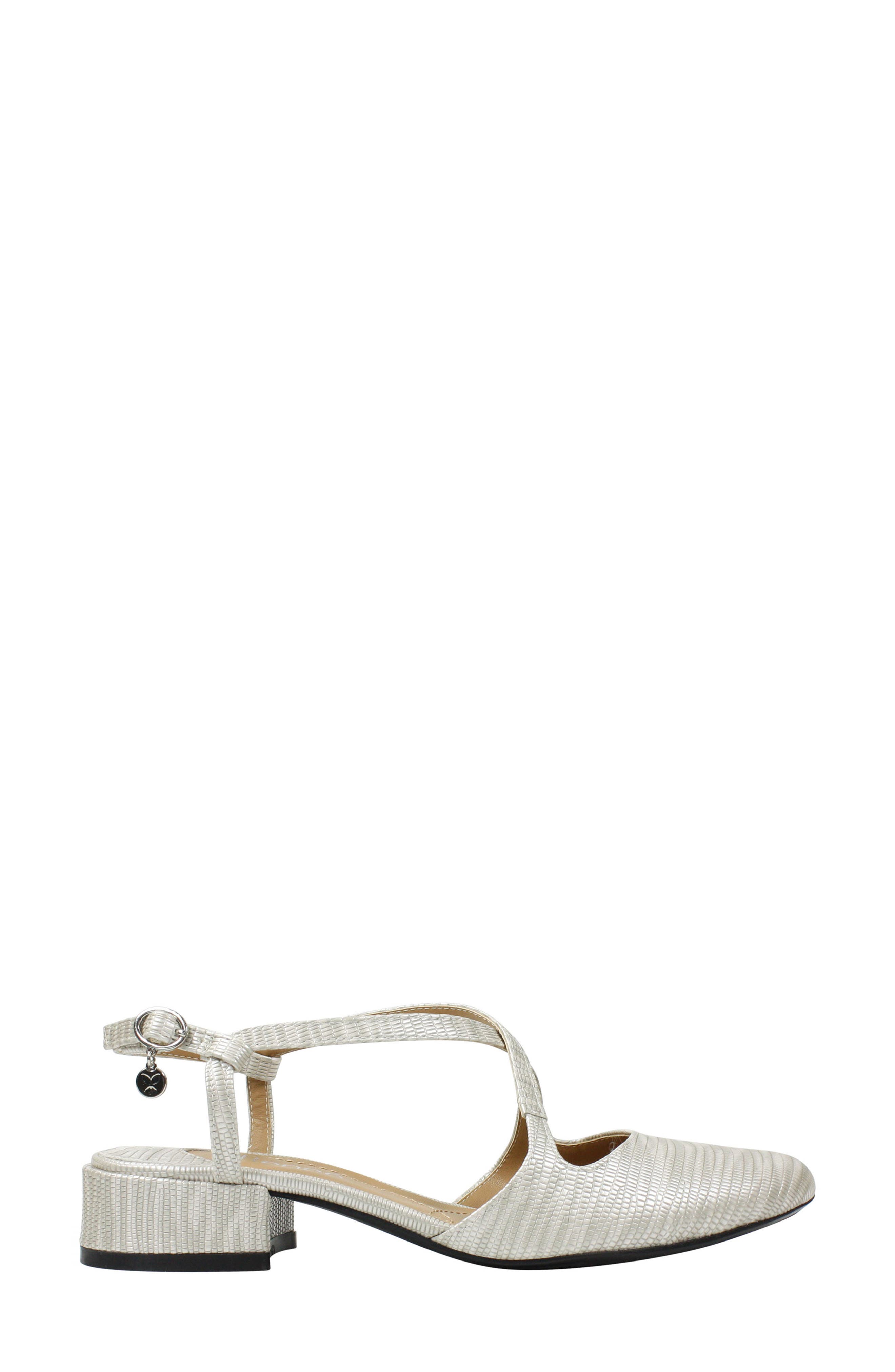 J. Reneé Petara Reptile Embossed Slingback Pump (Women) | Nordstromrack