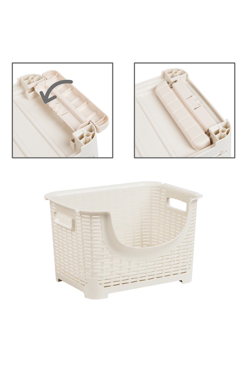 3-Tier Mesh Sliding Drawer Storage Cart | Nordstromrack