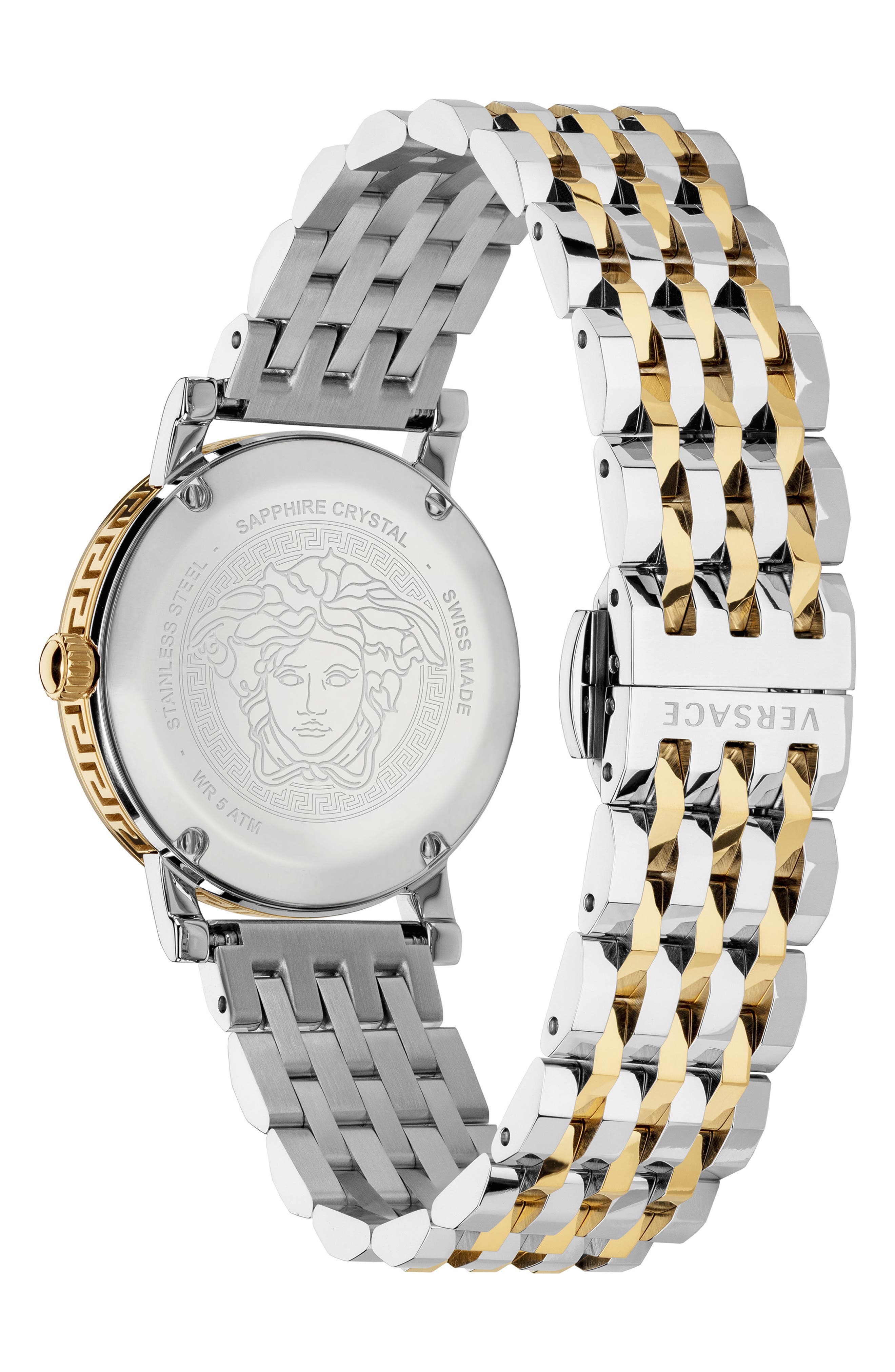 Versace Greca Glass Bracelet Watch, 32mm | Nordstromrack