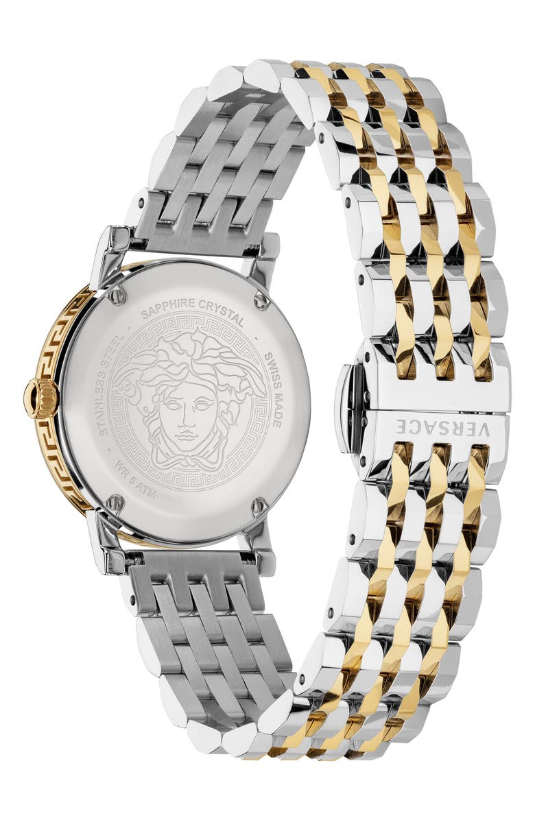 Versace Greca Glass Bracelet Watch, 32mm | Nordstromrack