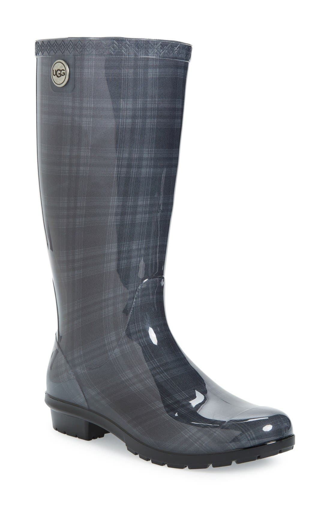 UGG® 'Shaye' Genuine Shearling Lined Waterproof Mid-Calf Rain Boot ...