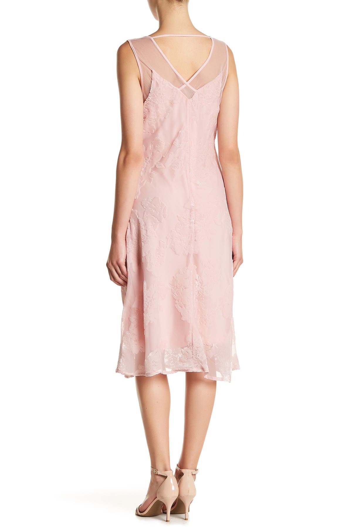 Spirit of Grace Floral Velvet Burnout Dress | Nordstromrack