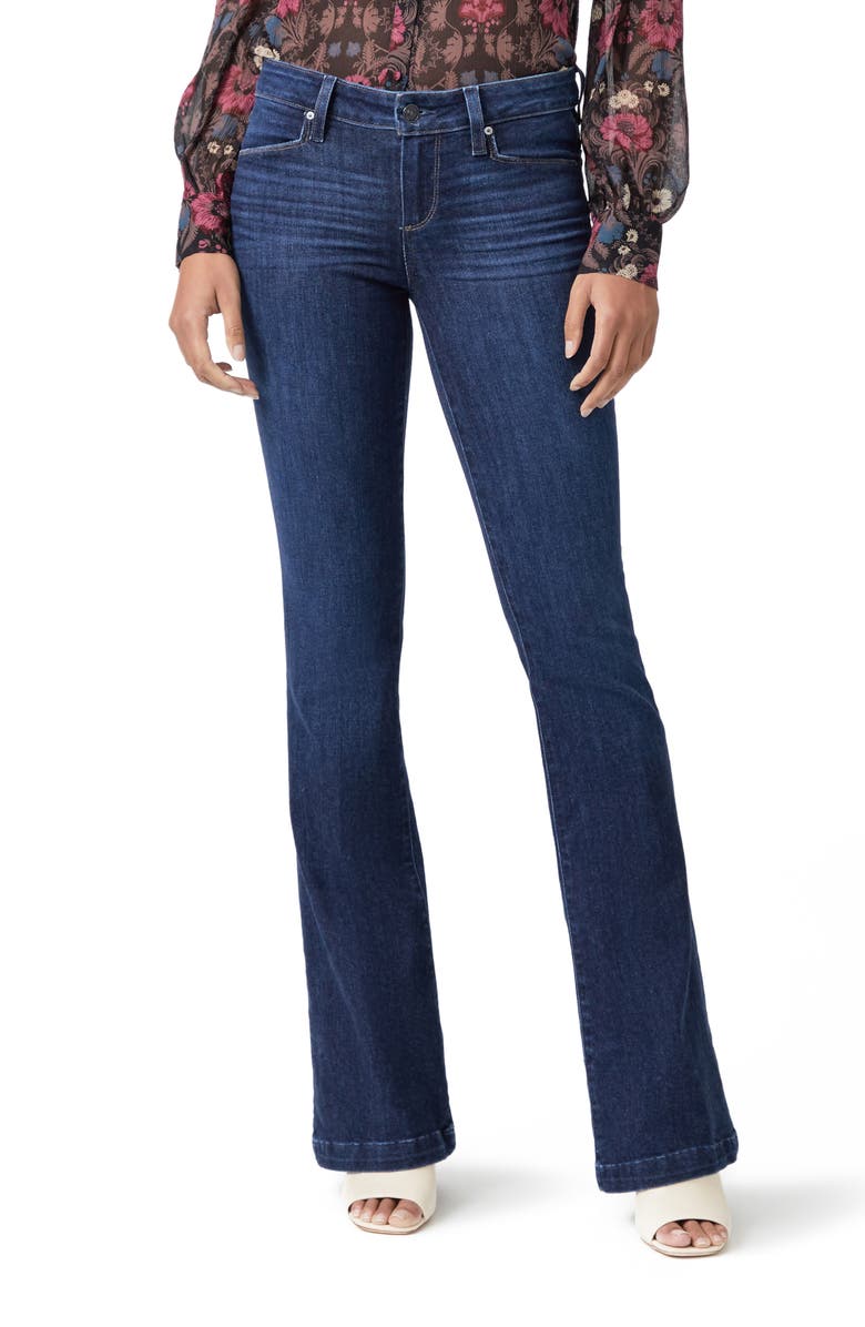 PAIGE Laurel Canyon Transcend Low Rise Bootcut Jeans | Nordstromrack