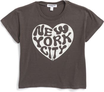 Sub_Urban Riot Kids' NYC Heart Crop T-Shirt | Nordstromrack