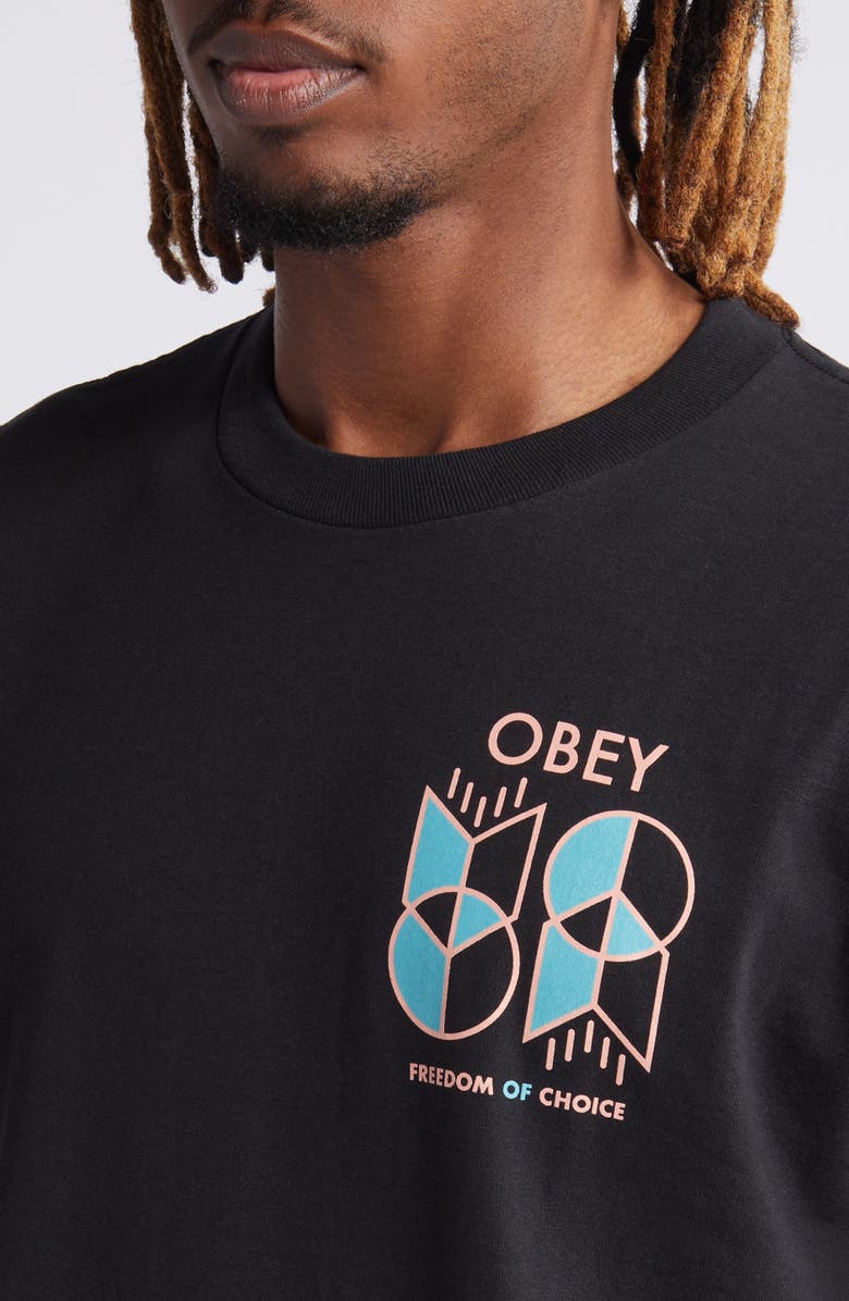 Obey Freedom of Choice Graphic T-Shirt | Nordstromrack