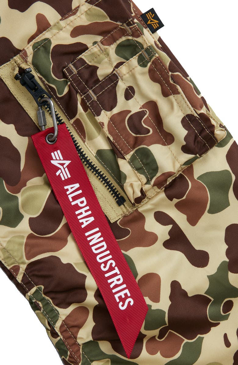 Alpha Industries L-2B GEN II Water Resistant Camo Print Hooded Flight ...