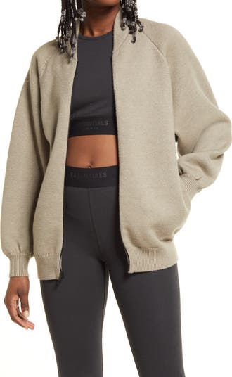 Fear of God Essentials Zip-Up Cardigan | Nordstrom