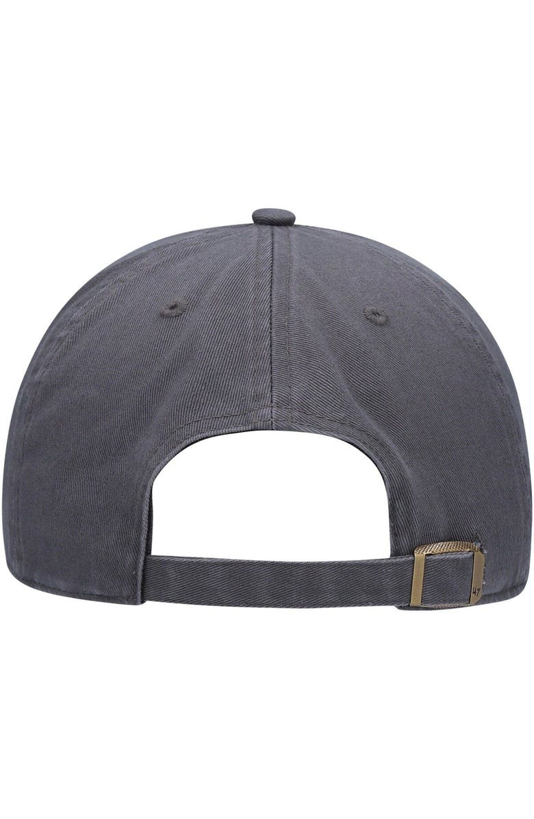 '47 Men's '47 Charcoal Houston Rockets Team Clean Up Adjustable Hat ...