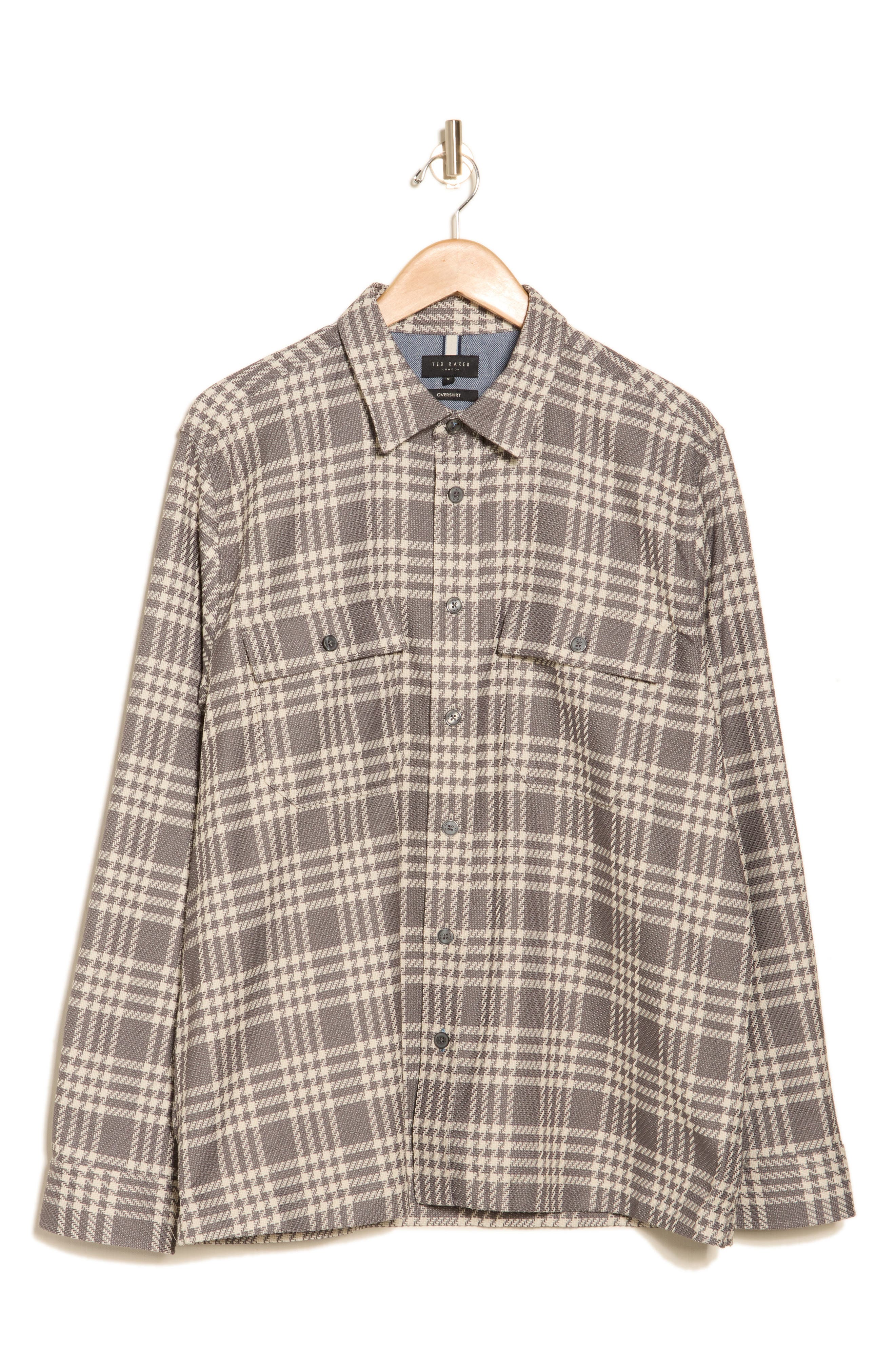 Textured Check Overshirt (Men) | Nordstromrack