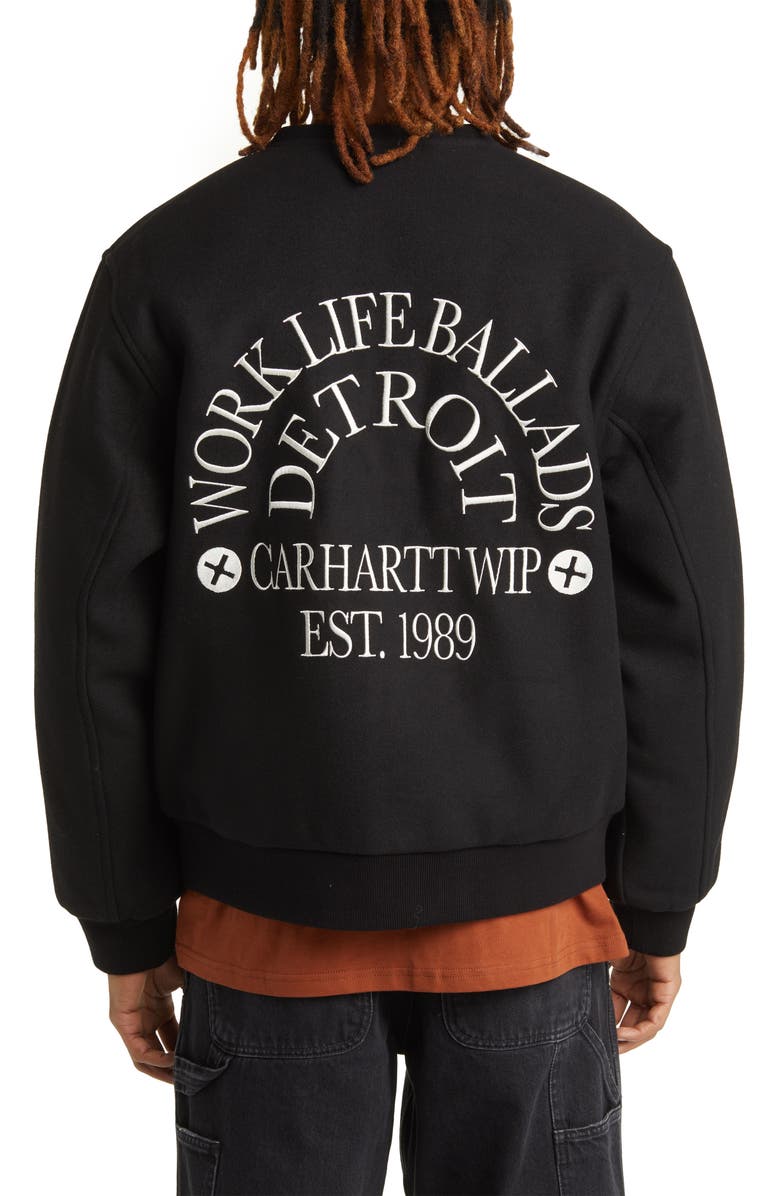 Carhartt Work In Progress Varsity Bomber Jacket | Nordstromrack