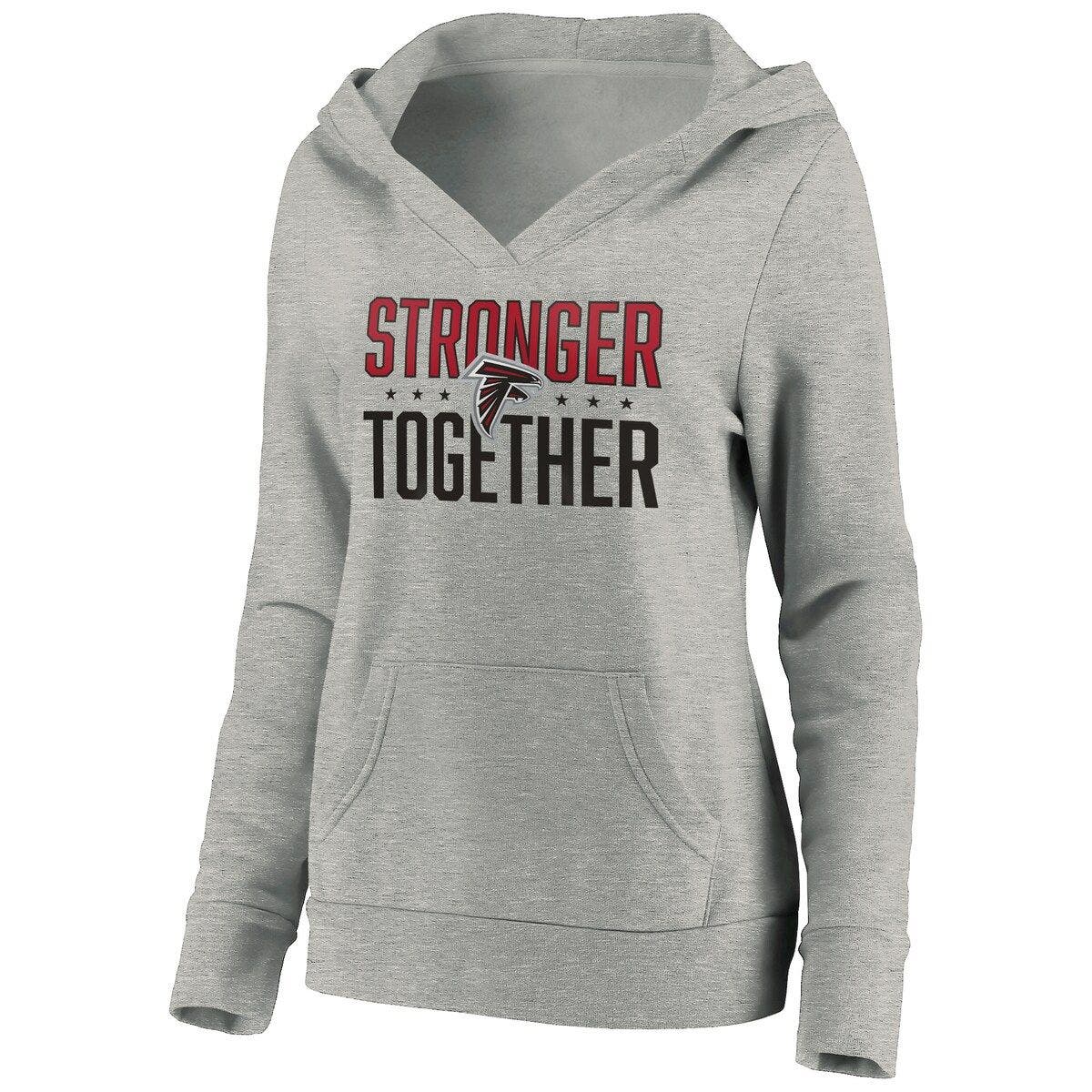 Fans Edge Migration Women's Heather Gray Atlanta Falcons Stronger ...