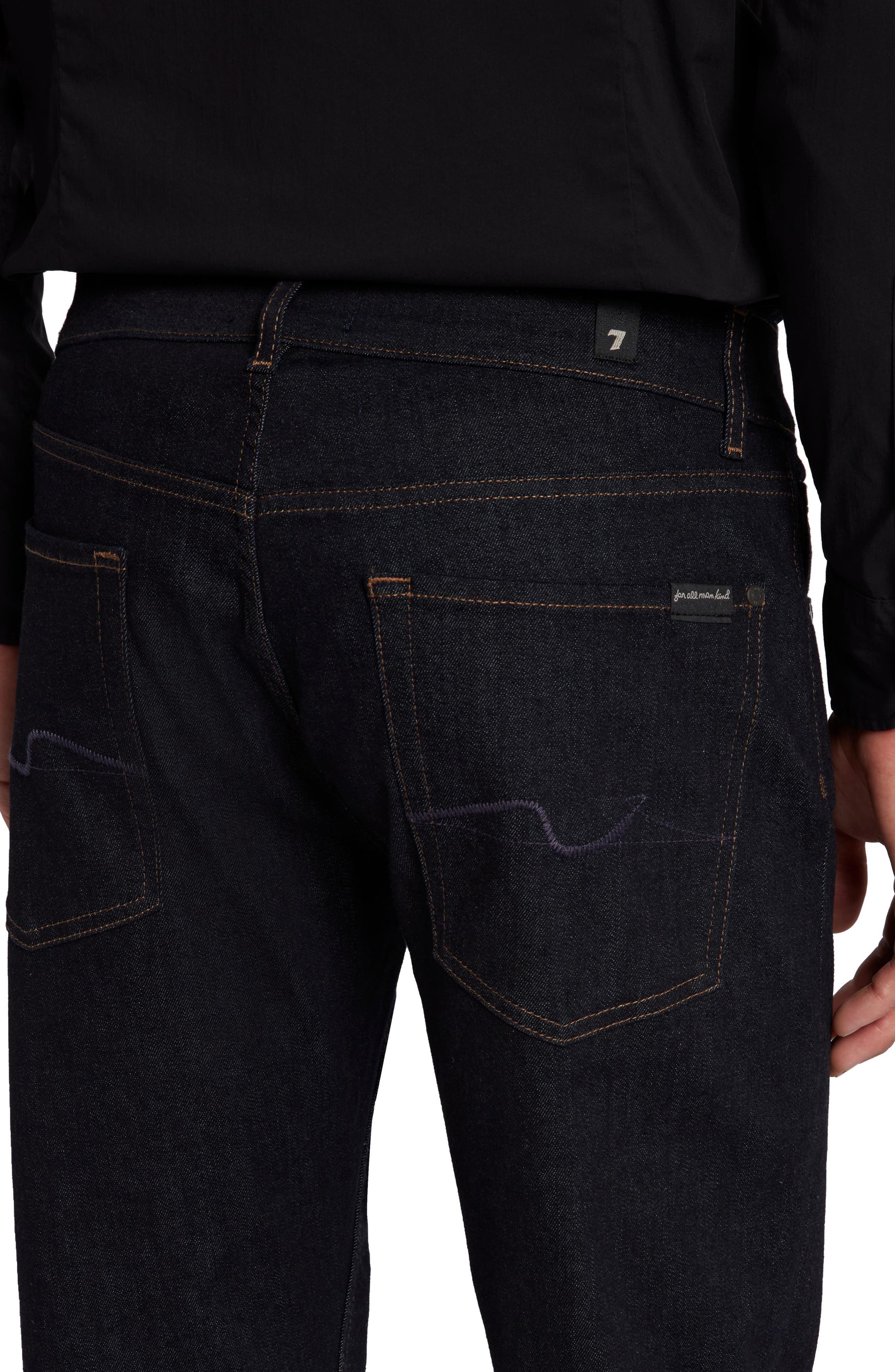 7 For All Mankind The Straight Squiggle Straight Leg Jeans | Nordstrom