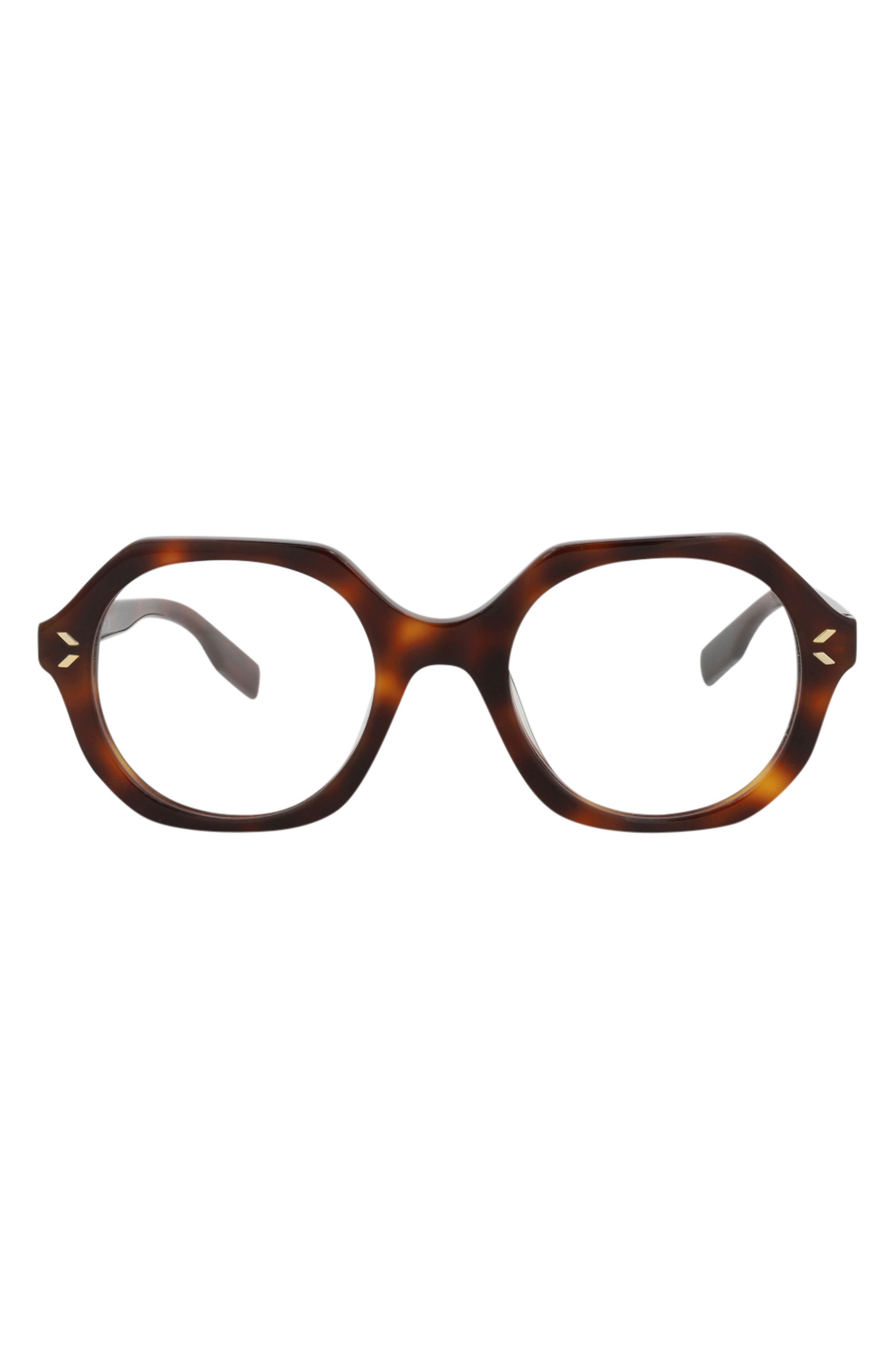 McQueen 47mm Round Optical Glasses | Nordstromrack