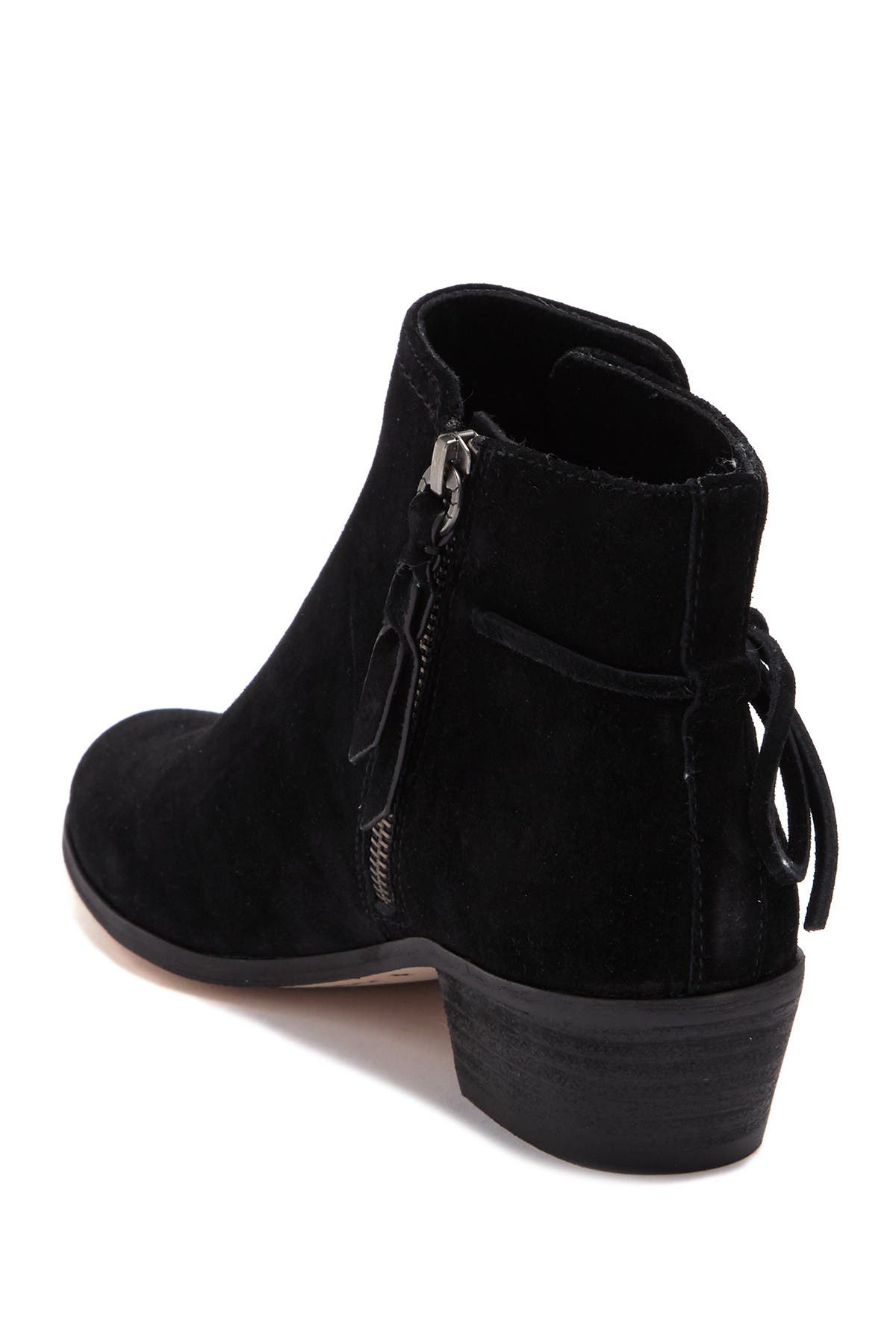 Splendid Holmes Suede Bow Almond Toe Ankle Boot | Nordstromrack