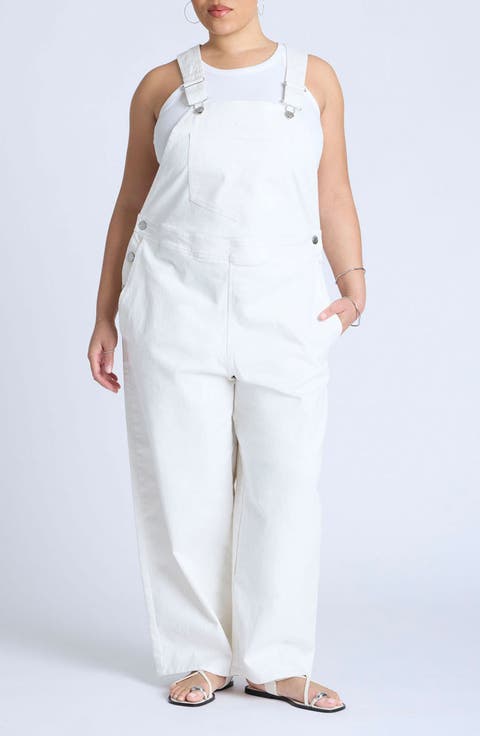 White Plus-Size Jumpsuits & Rompers | Nordstrom
