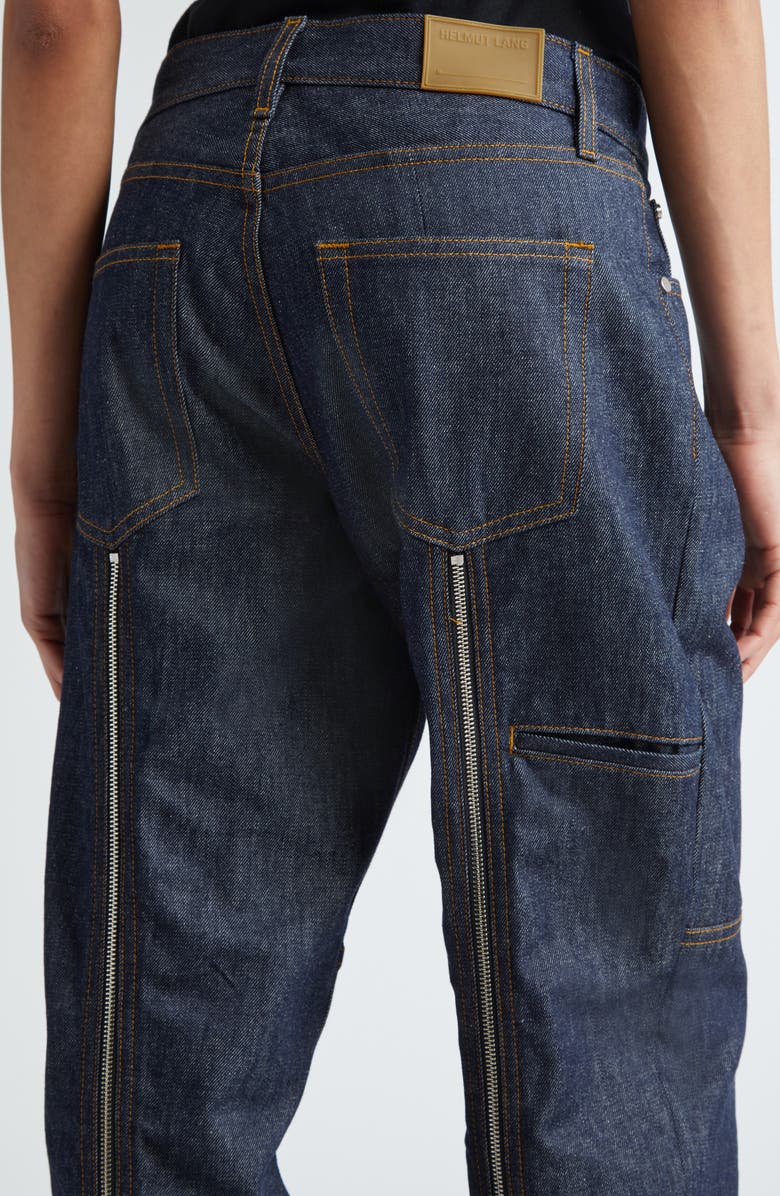 Helmut Lang Dual Zip Carpenter Straight Leg Jeans | Nordstromrack