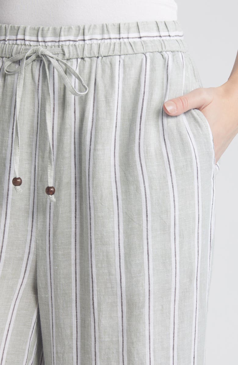 Masai Copenhagen Penla Tie Waist Wide Leg Linen Pants | Nordstromrack