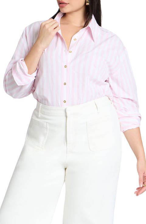Women's Pink Striped Tops | Nordstrom