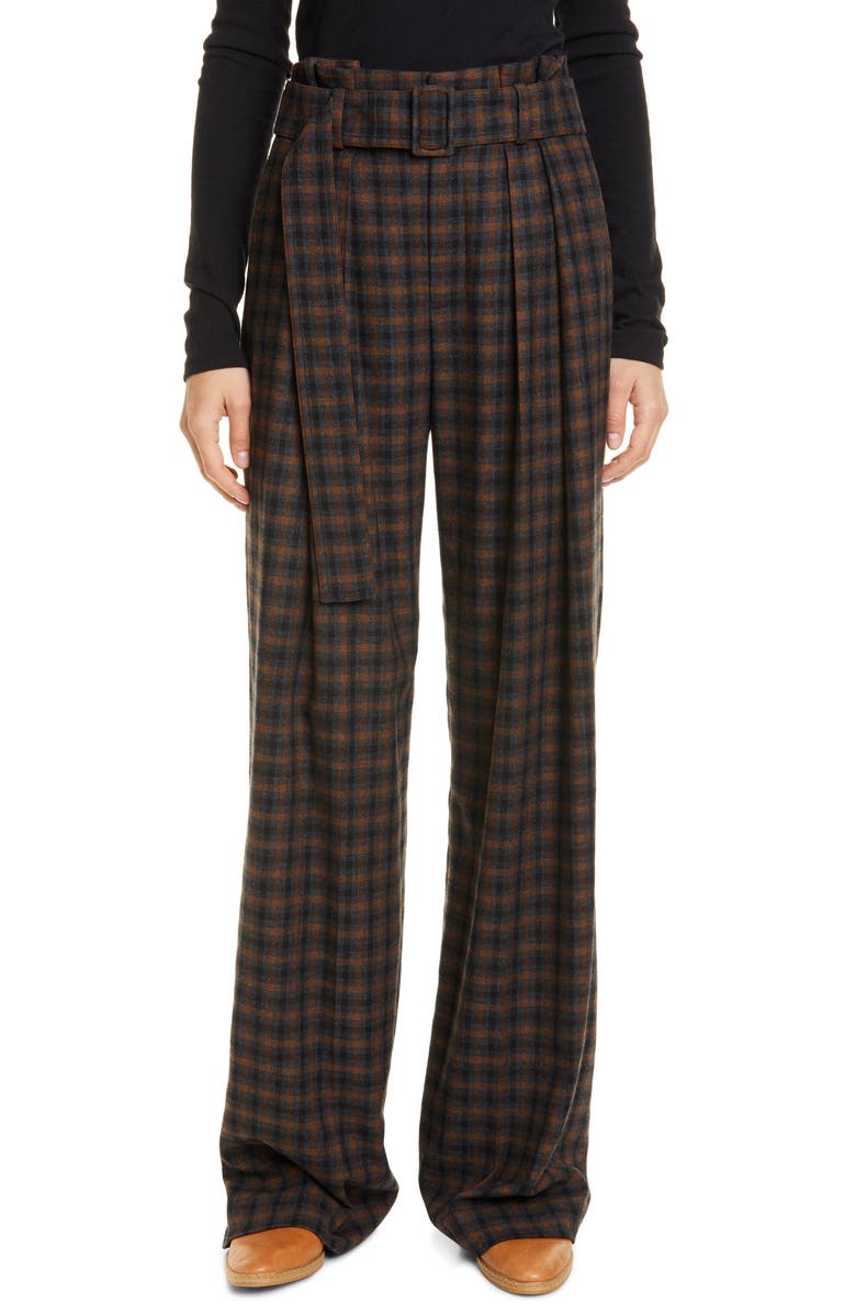 Vince Belted Wide Leg Pants | Nordstrom