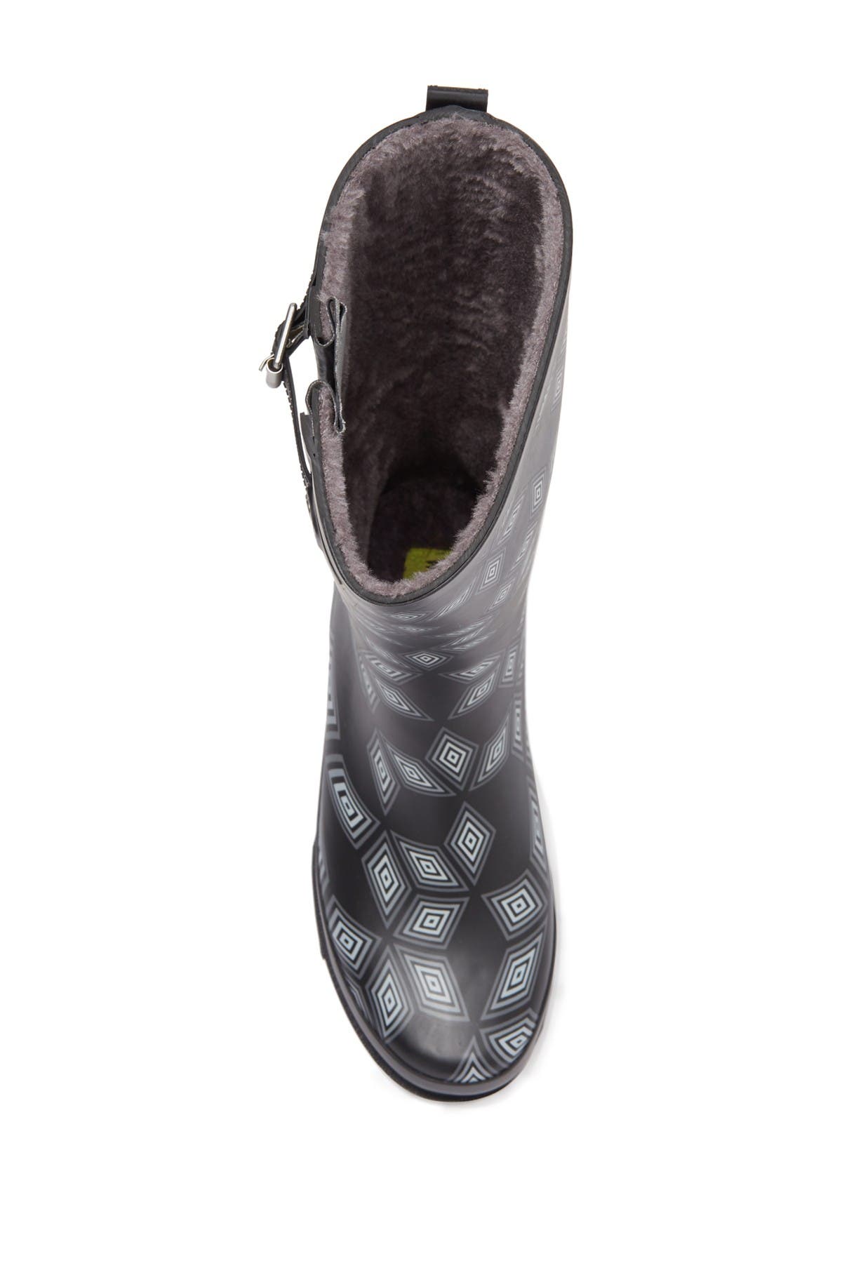 Western Chief Cubique Printed Faux Fur Lined Rain Boot | Nordstromrack