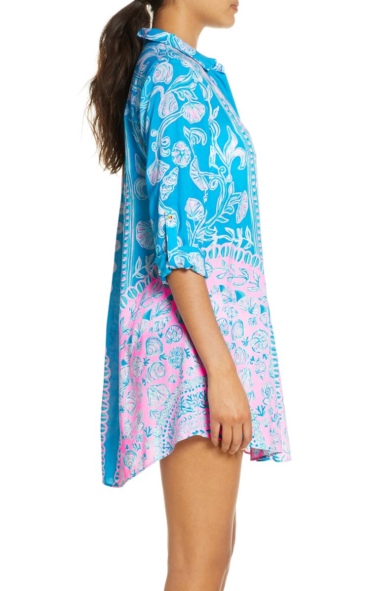 Lilly Pulitzer® Natalie Cover-Up Shirtdress | Nordstrom