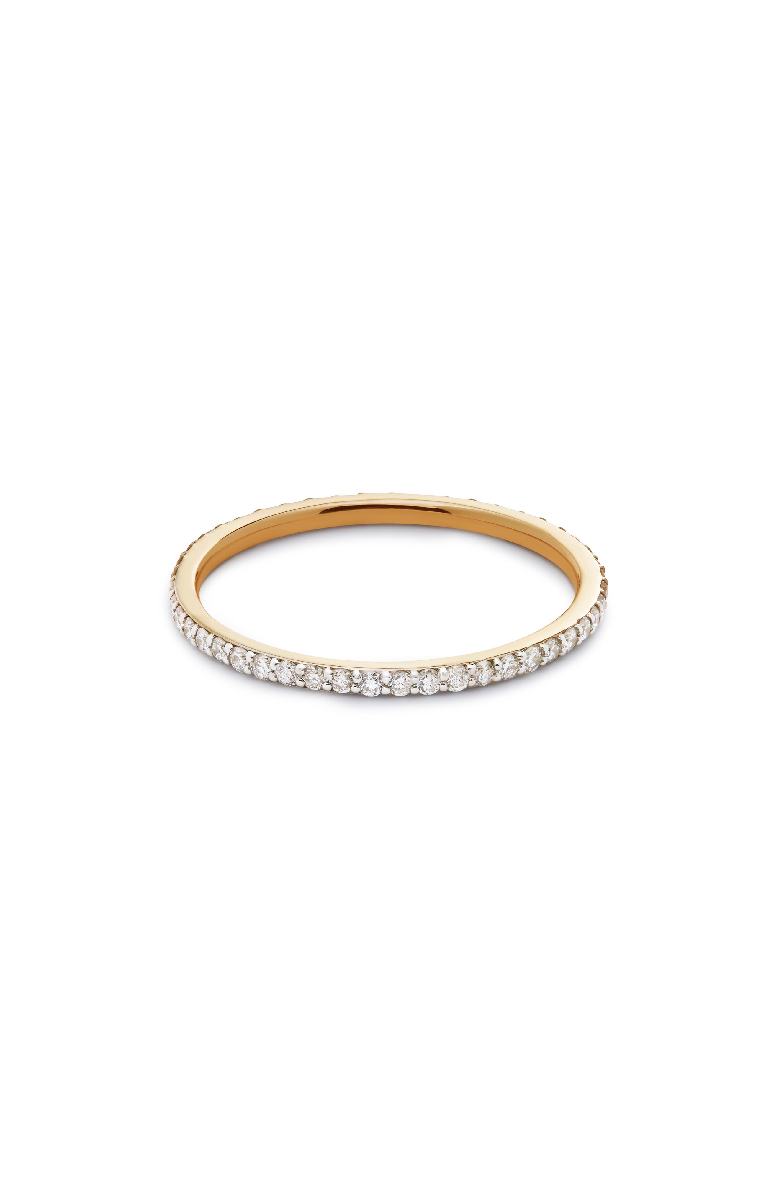 Monica Vinader Lab Created Diamond Pavé Eternity Ring | Nordstrom
