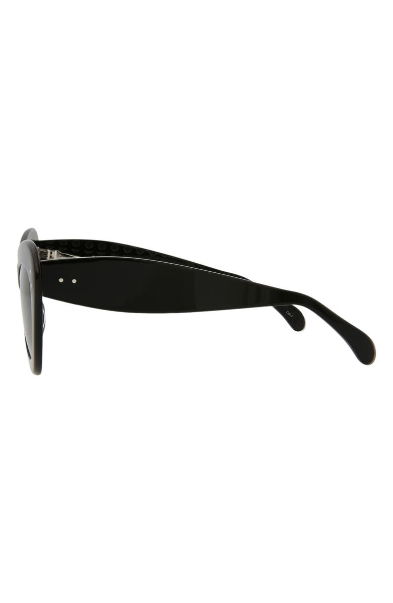 Alaïa 52mm Rounded Cat Eye Sunglasses | Nordstromrack