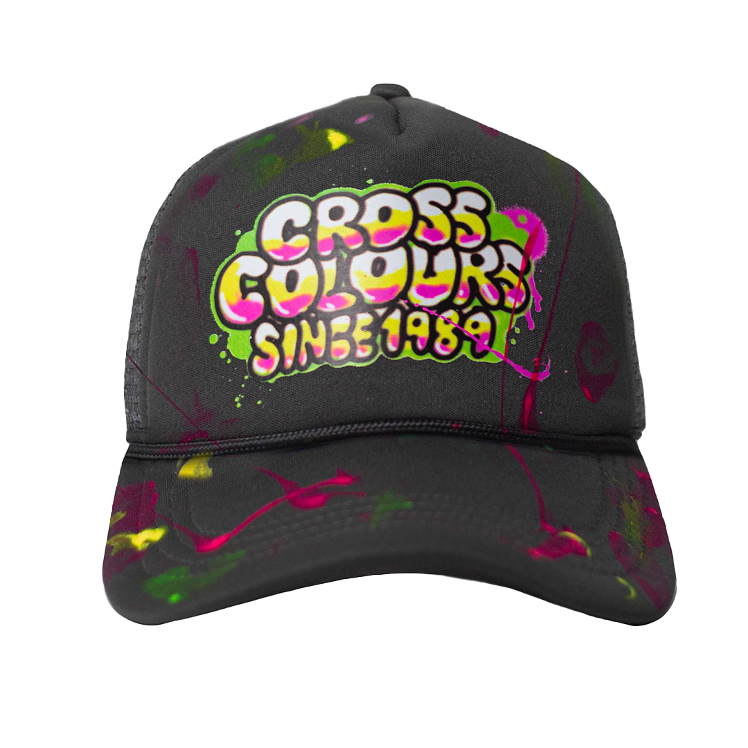 Cross Colours Since 1989 Airbrushed Trucker Hat | Nordstrom