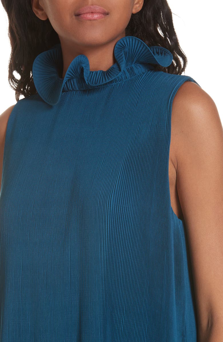 Tibi Pleating Sculptured Sleeveless Dress | Nordstromrack