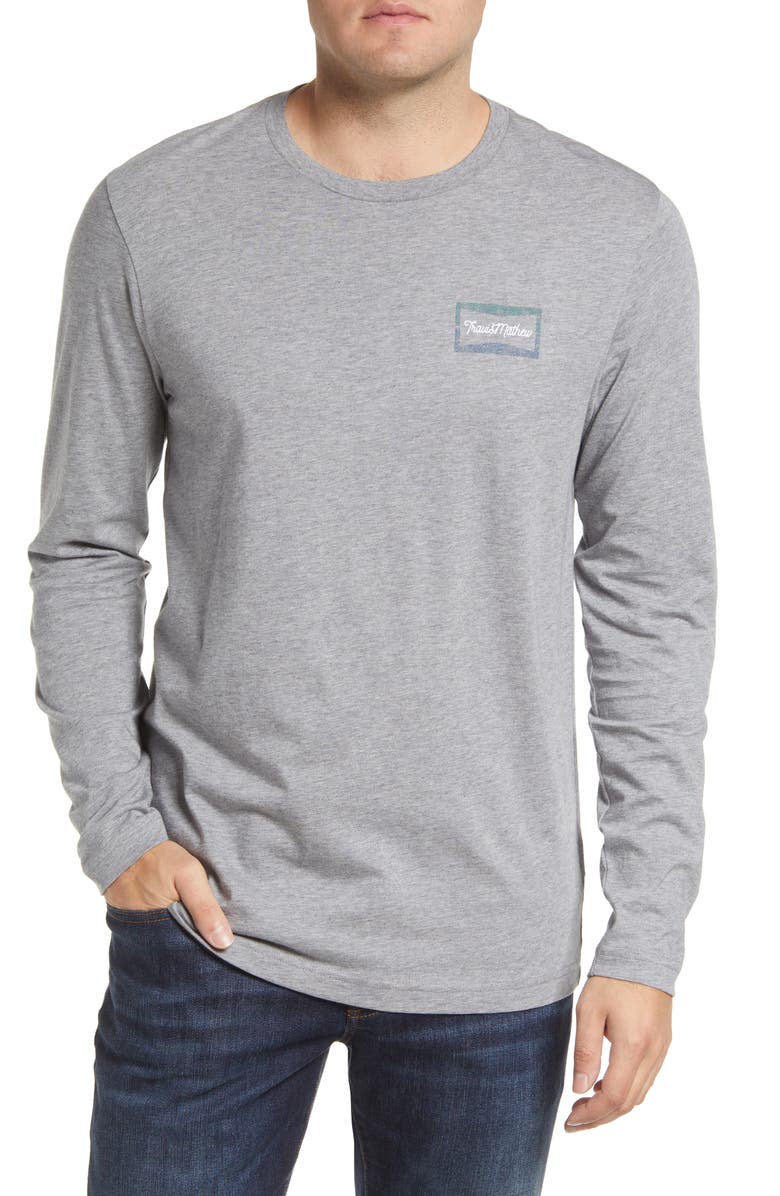 TravisMathew Lookout Point Long Sleeve Cotton Graphic Tee | Nordstromrack