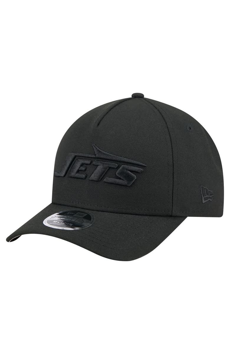 New Era Men's New Era Black New York Jets Team Collection 9FORTY M ...
