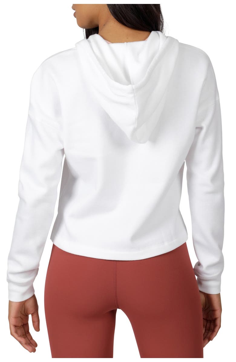 90 DEGREE BY REFLEX Full Zip Side Slit Hoodie | Nordstromrack