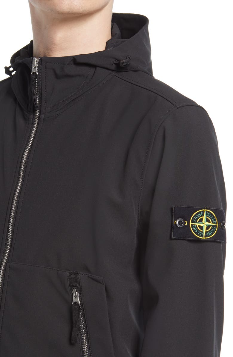 Stone Island Water Resistant Hooded Jacket | Nordstrom