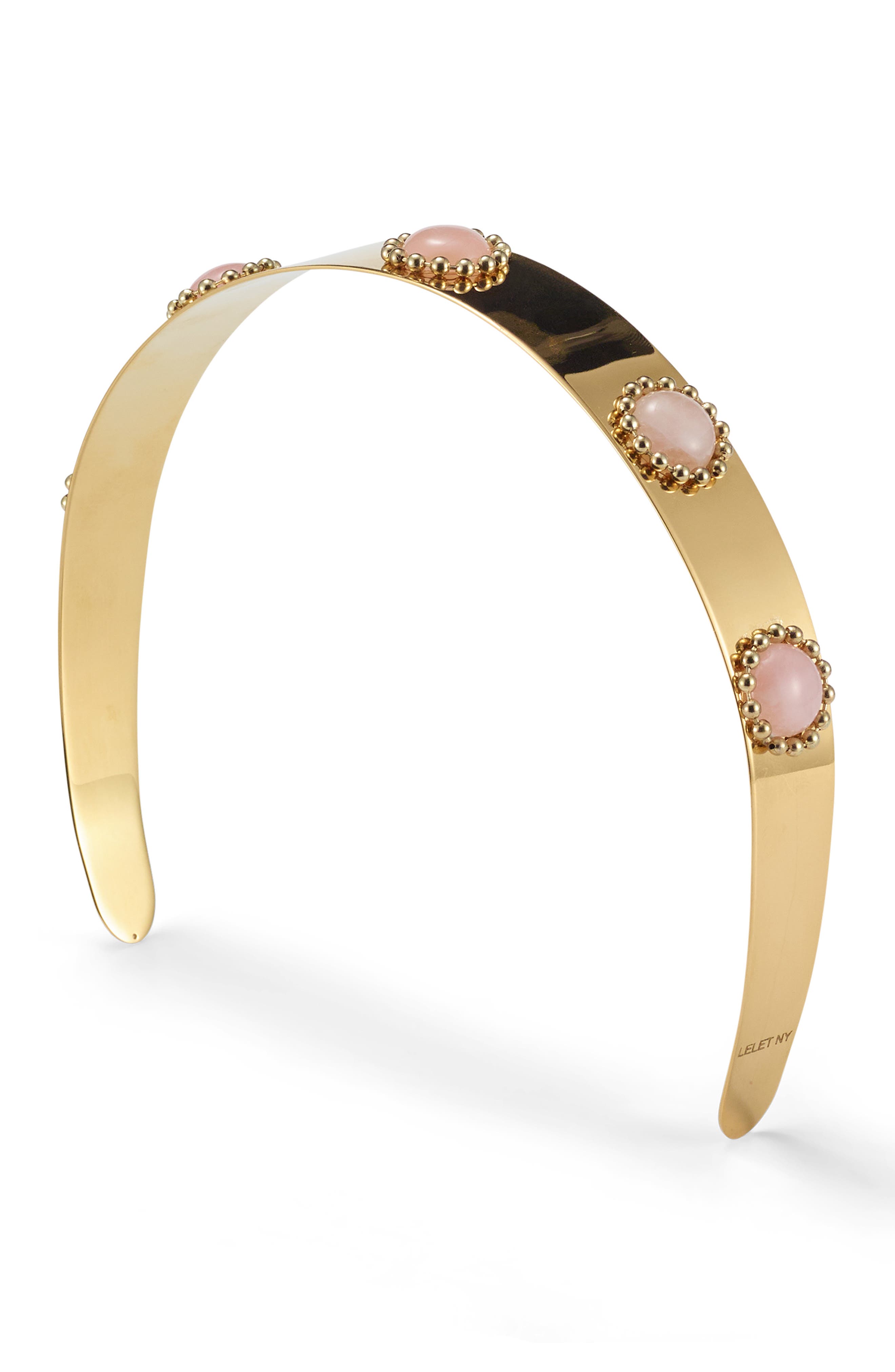LELET NY Liv Ball Chain & Quartz Stone Headband | Nordstrom