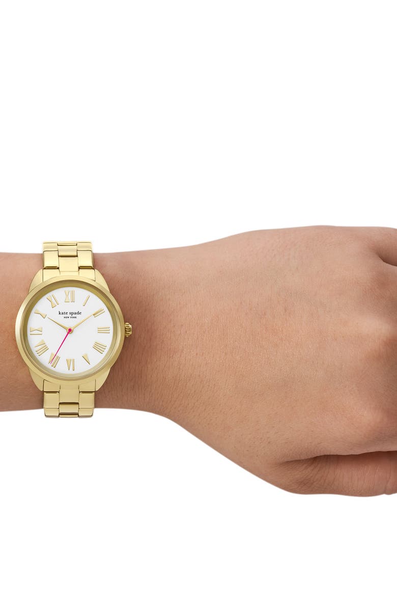 Kate Spade New York crosstown bracelet strap watch, 34mm | Nordstromrack