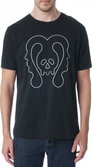 Robert Graham x Ryan McGinness Skull Short Sleeve Graphic Tee | Nordstrom