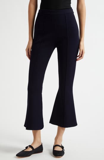 3.1 Phillip Lim Compact Rib Pull-On Crop Kick Flare Pants | Nordstromrack