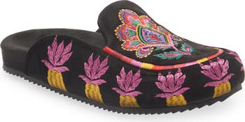 FARM Rio Velvet Tapestry Mule (Women) | Nordstrom