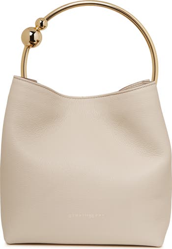 Strathberry The Circus Top Handle Leather Bucket Bag | Nordstrom