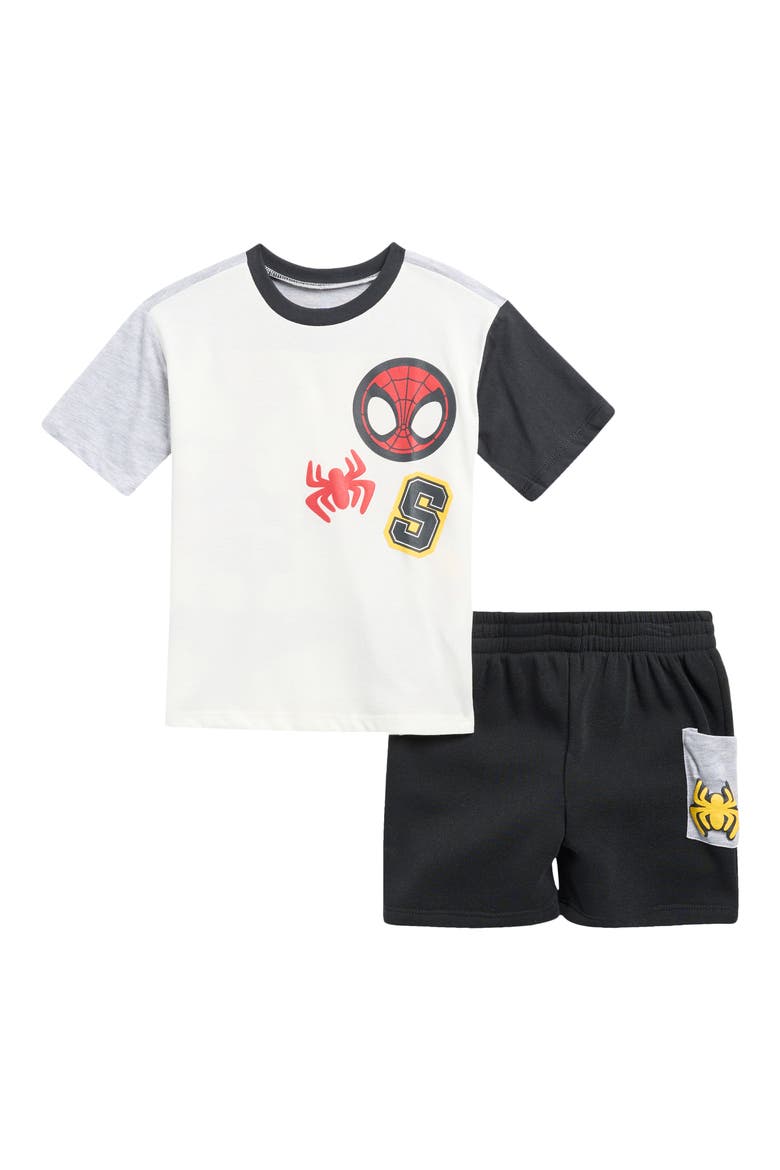 Kids' Spider-Man Graphic T-Shirt & Shorts Set (Men) | Nordstromrack