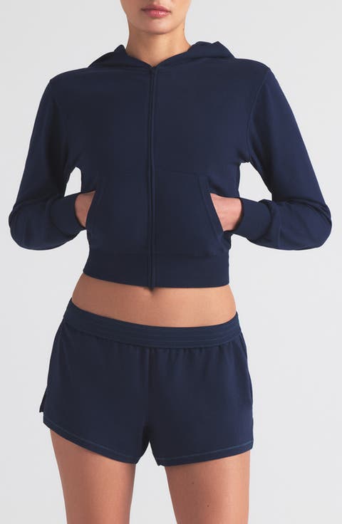 Women's Blue Zip-Up Hoodies | Nordstrom