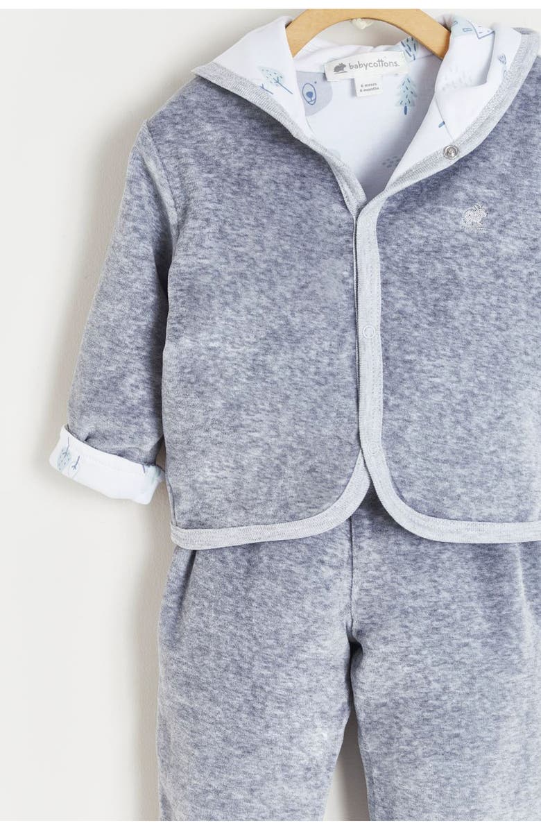 Babycottons Premium Peruvian Pima Cotton Archie Plush Set For Infant ...