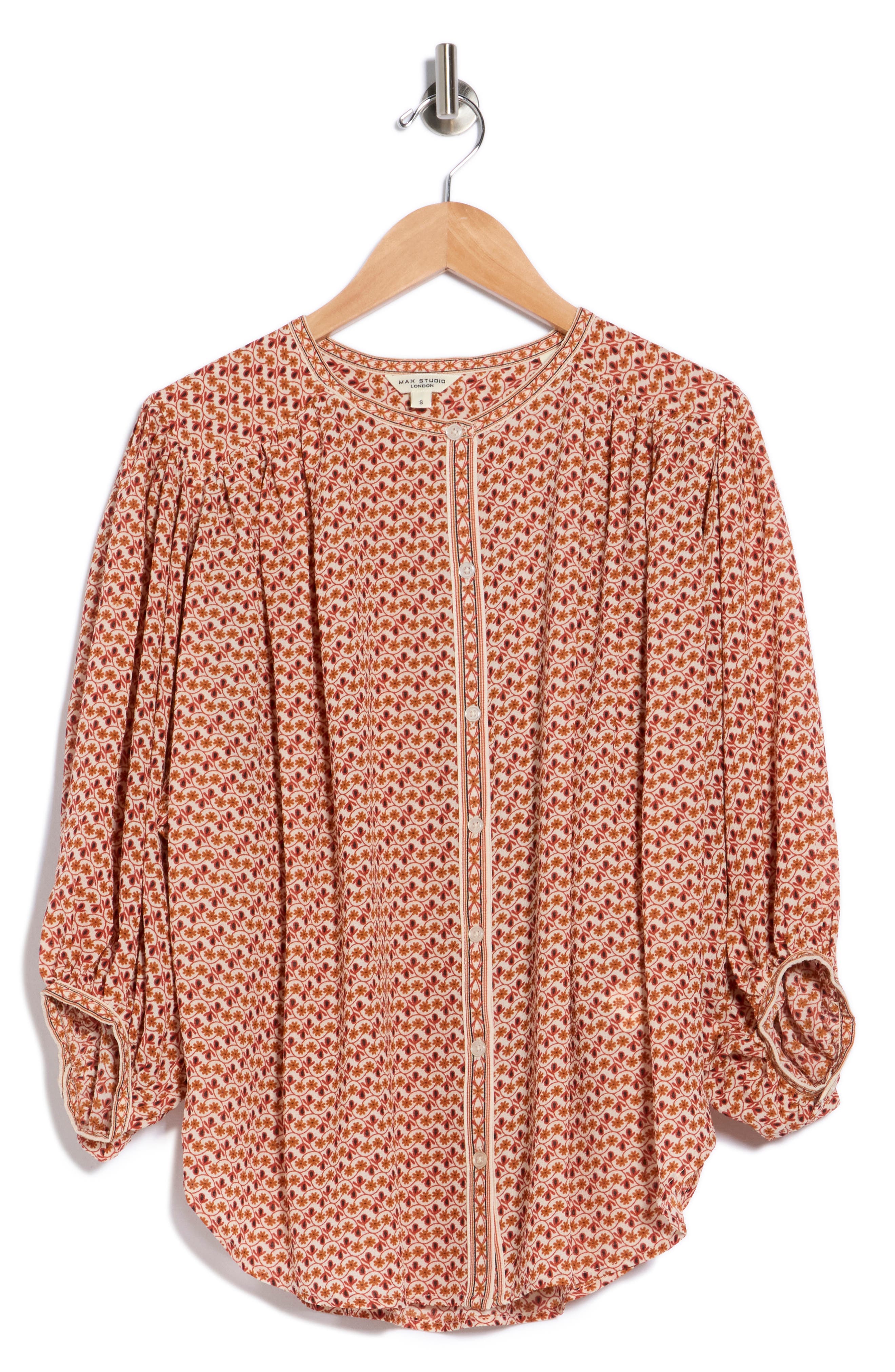MAX STUDIO Button Front Top | Nordstromrack