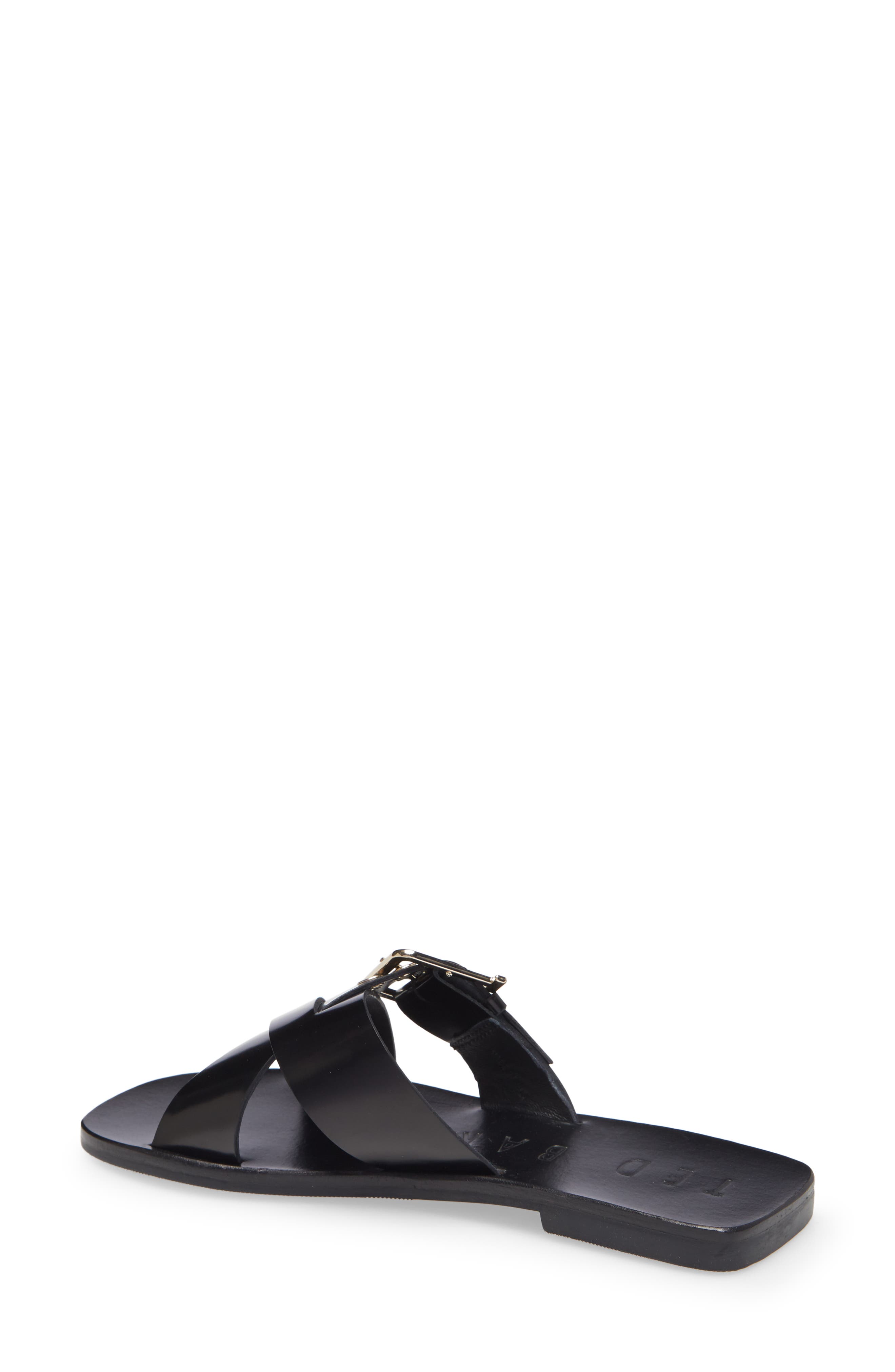 Ted Baker London Buckle Detail Slide Sandal (Women) | Nordstrom