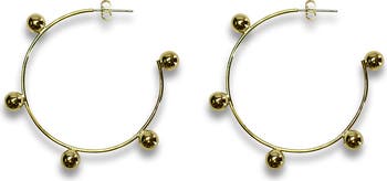 Liza Schwartz Gaga 40mm Hoop Earrings | Nordstromrack