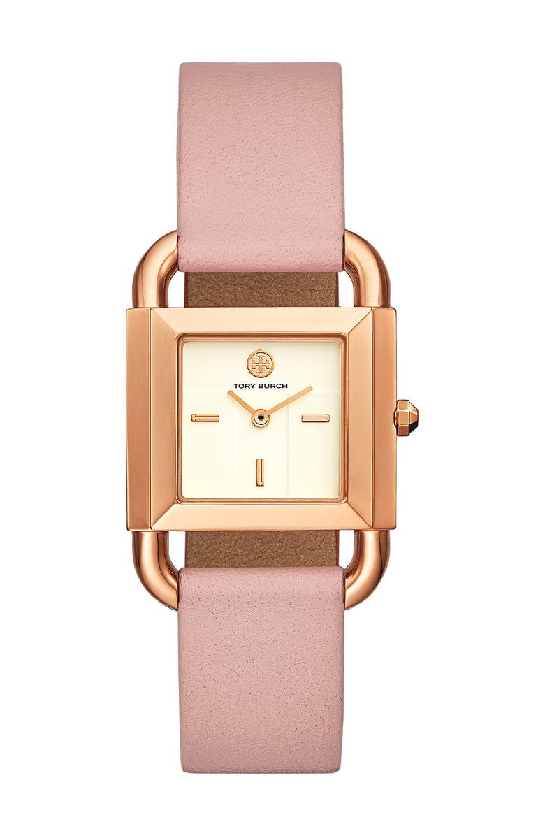 Tory Burch Women's Phipps Leather Strap Watch, 29mm x 42mm | Nordstromrack
