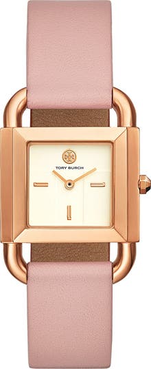 Tory Burch Women's Phipps Leather Strap Watch, 29mm x 42mm | Nordstromrack