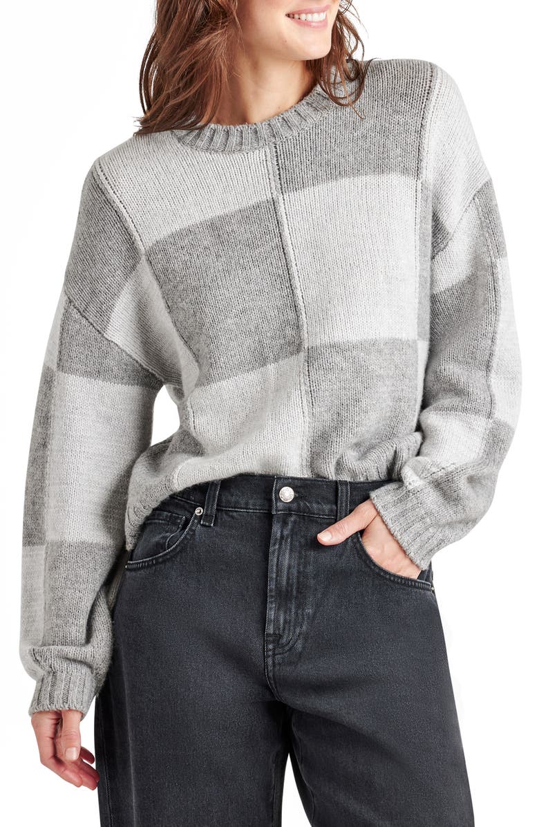Splendid Kit Check Sweater | Nordstromrack